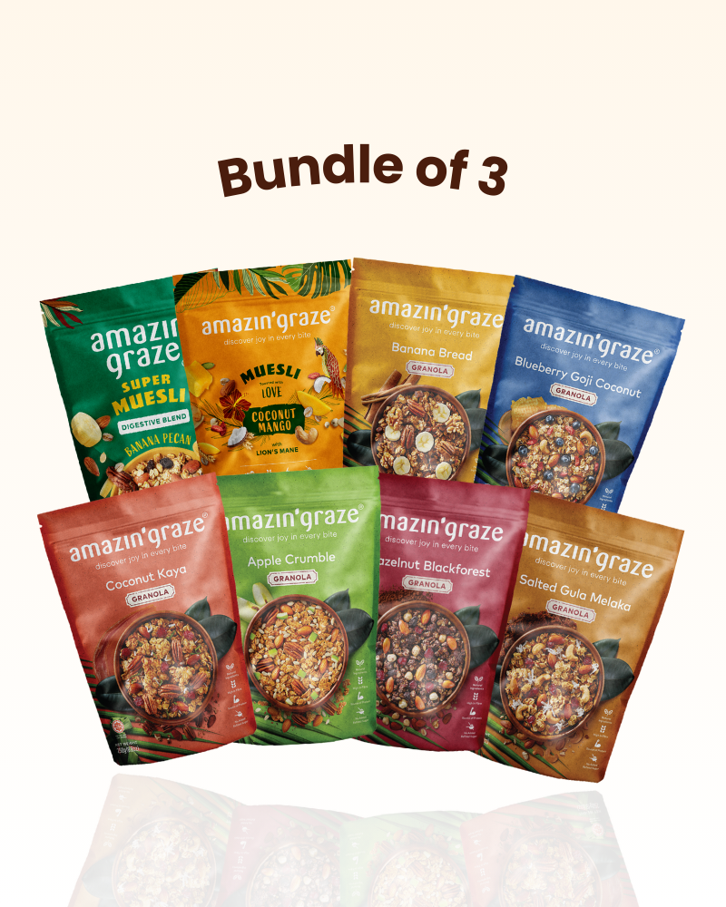 Healthy Granolas & Muesli - Amazin' Graze Malaysia