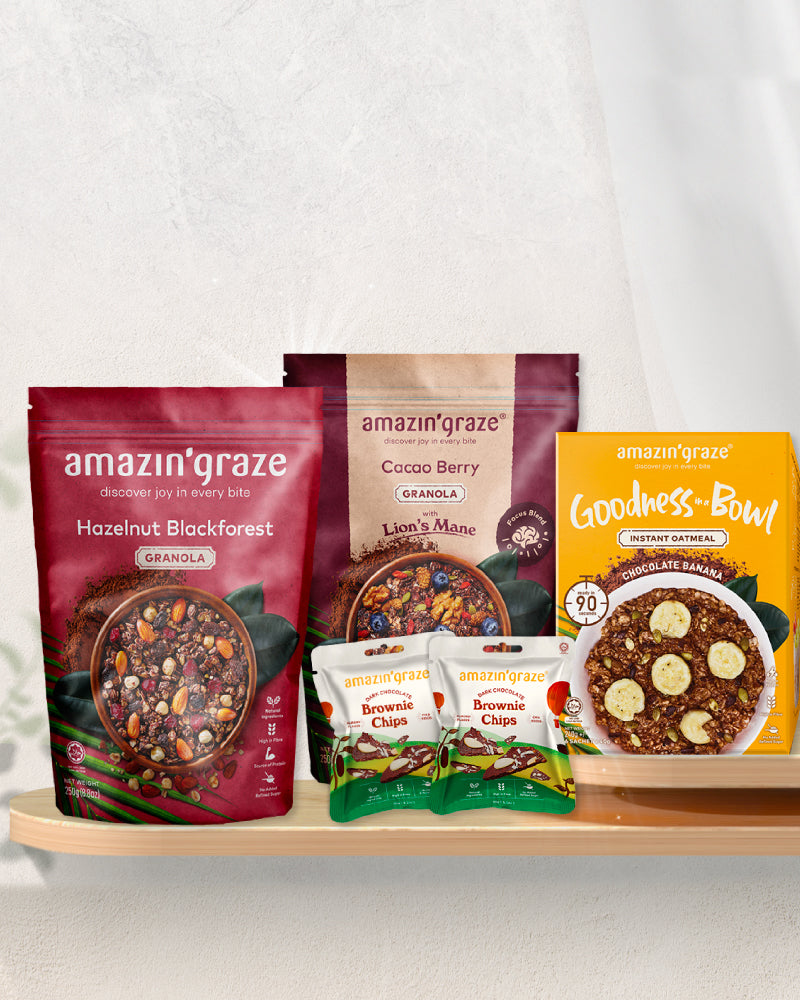 Healthy Granolas & Muesli - Amazin' Graze Malaysia