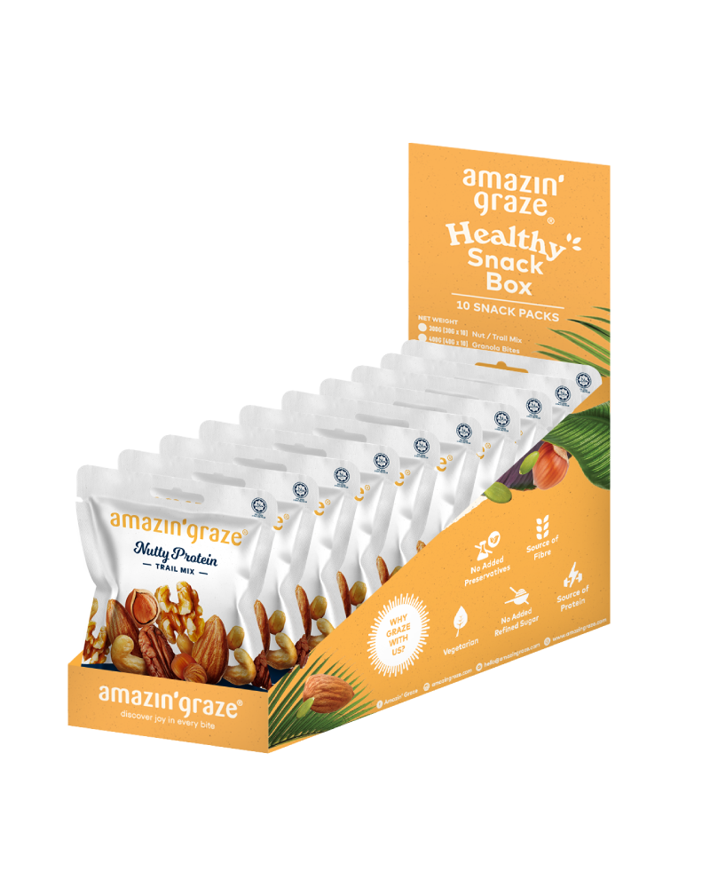 Bundle of 10 Trail Mix Minis (10x30g) – Amazin' Graze Malaysia