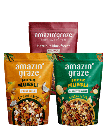 Healthy Granolas & Muesli - Amazin' Graze Malaysia
