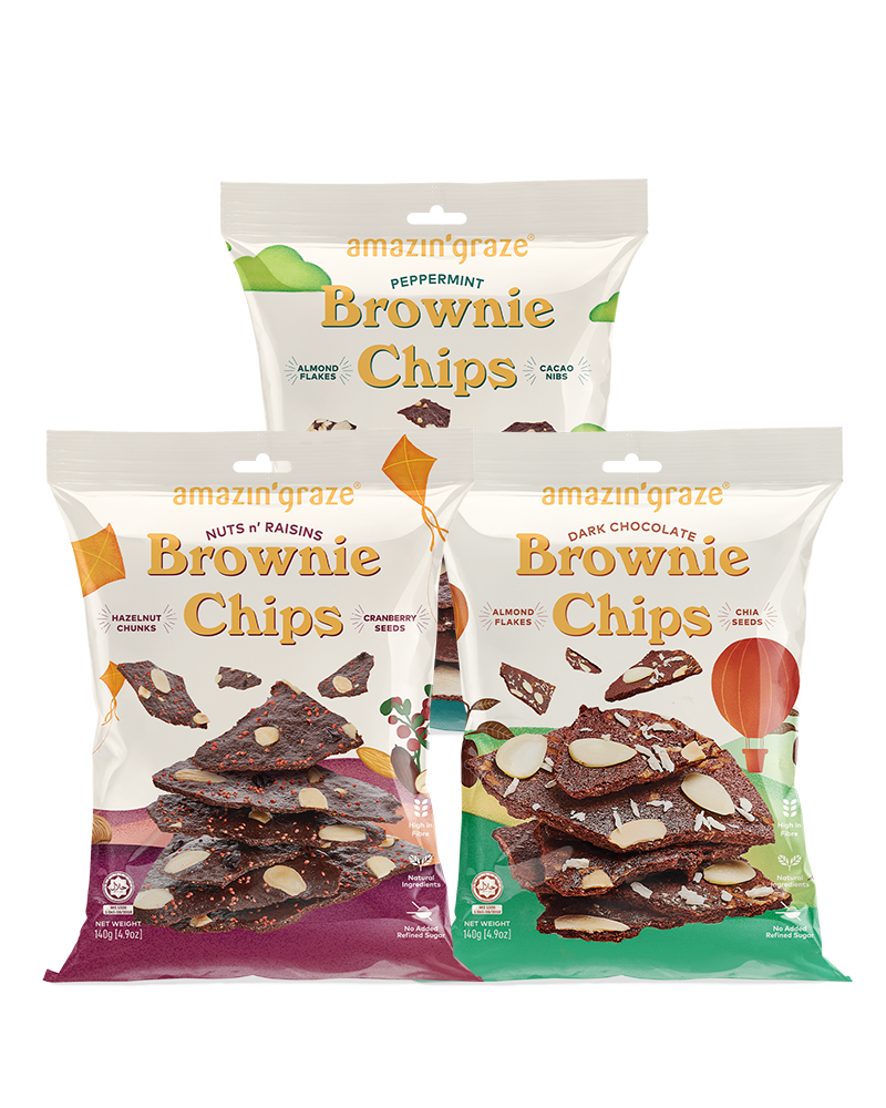 Brownie Chips Bundle – Amazin' Graze Malaysia