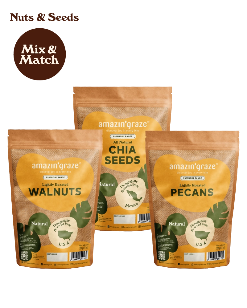 All Natural 3-in-1 Nuts & Seeds Bundle – Amazin' Graze Malaysia All Natural 3-in-1 Nuts & Seeds Bundle – Amazin' Graze Malaysia